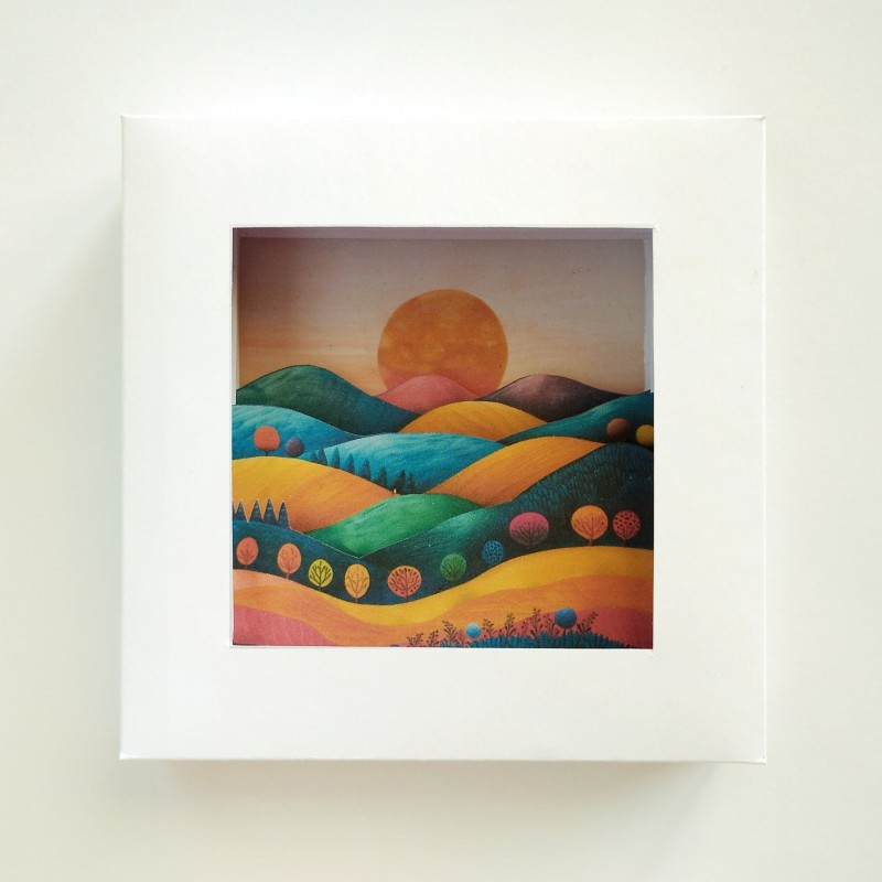 Free Paper Shadow Box Template