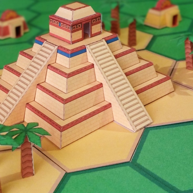 Jungle Pyramid Miniature