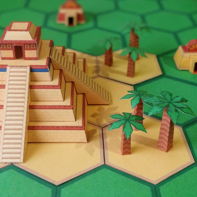 Jungle Pyramid Miniature