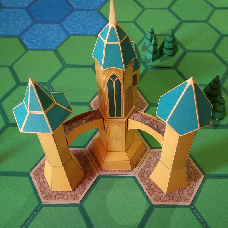 Miniature Elven Castle