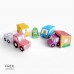Paper cars and trucks for kids